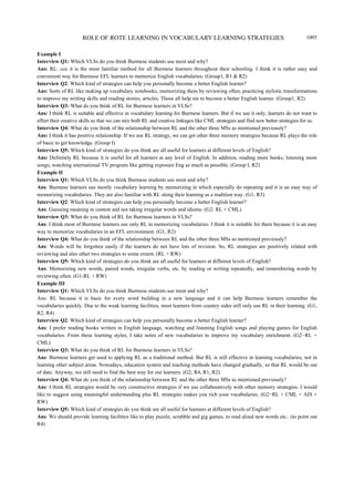 A study of the role of rote learning in vocabulary learning | PDF