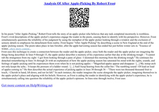 A Study On Apple Tree | PPT