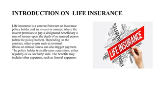 A STUDY ON AWARENESS ABOUT LIFE INSURANCE AMONG ppt.pptx