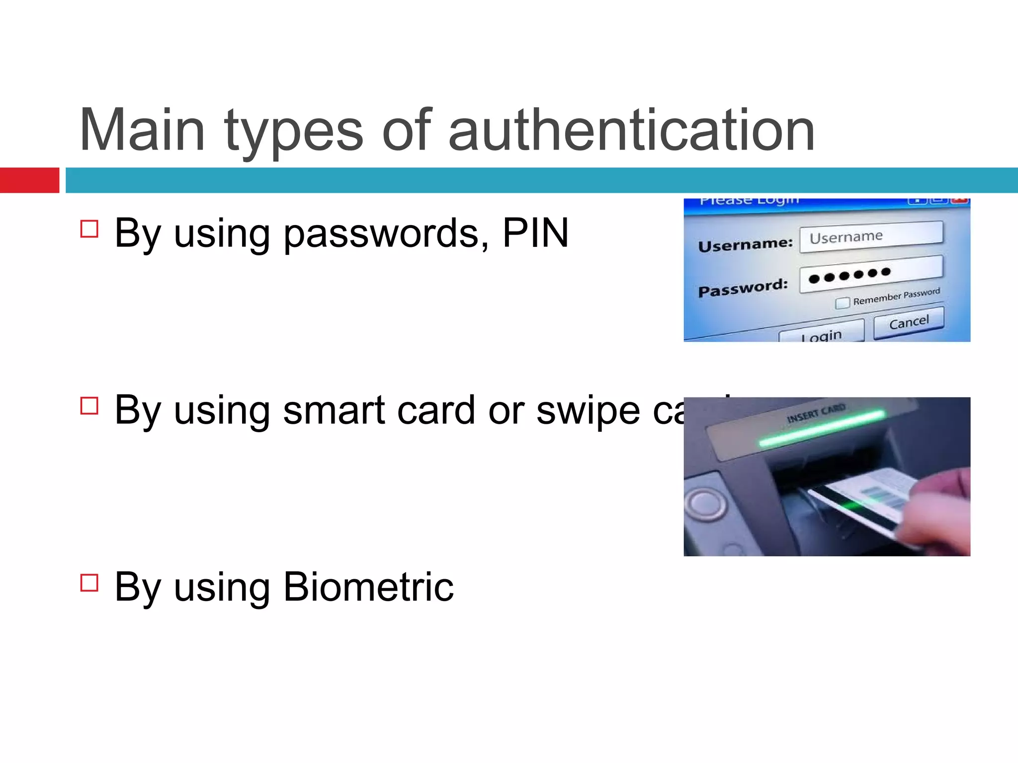 A study on biometric authentication techniques | PPT