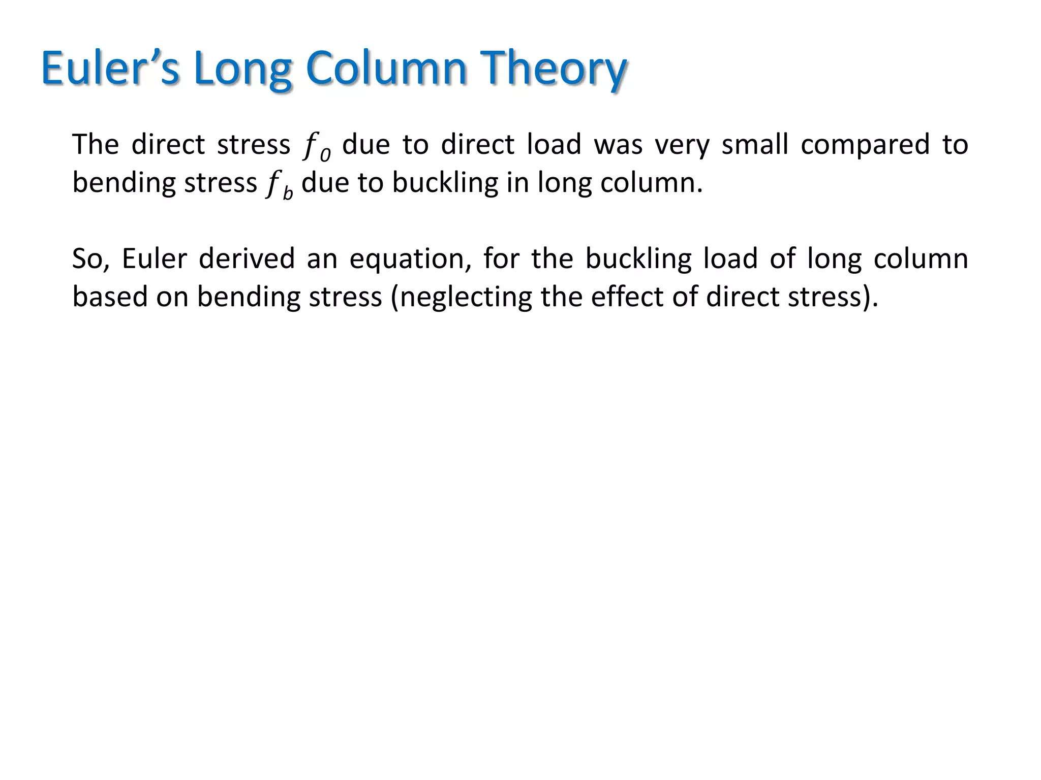 A study on _ buckling | PPTX
