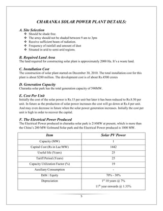 A study on charanka solar park and kudankulam nuclear power plant in ...