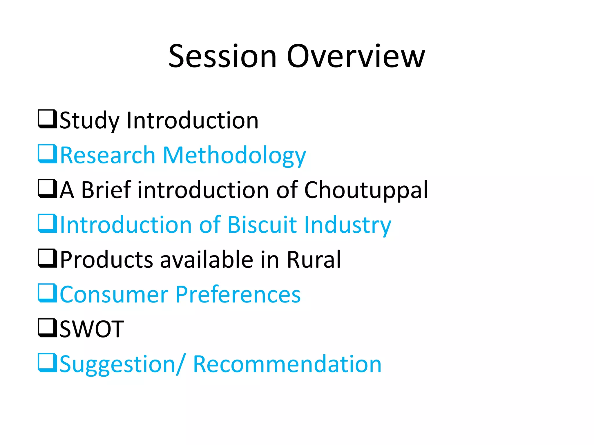 A study on consumer behaviour towards biscuit & | PPTX