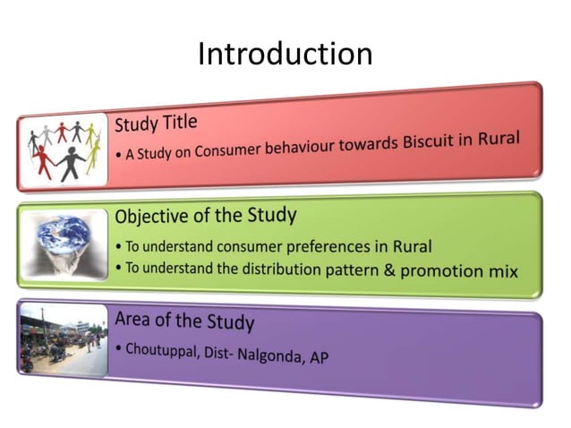 A study on consumer behaviour towards biscuit & | PPTX