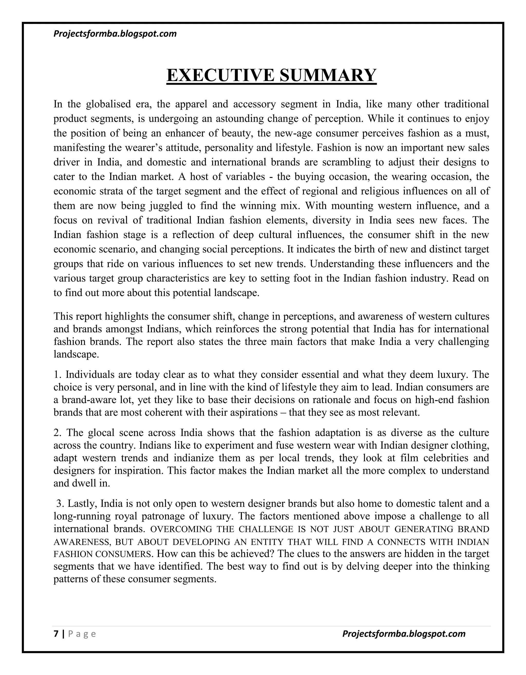 A study on consumer’s perception about branded clothing store and ...