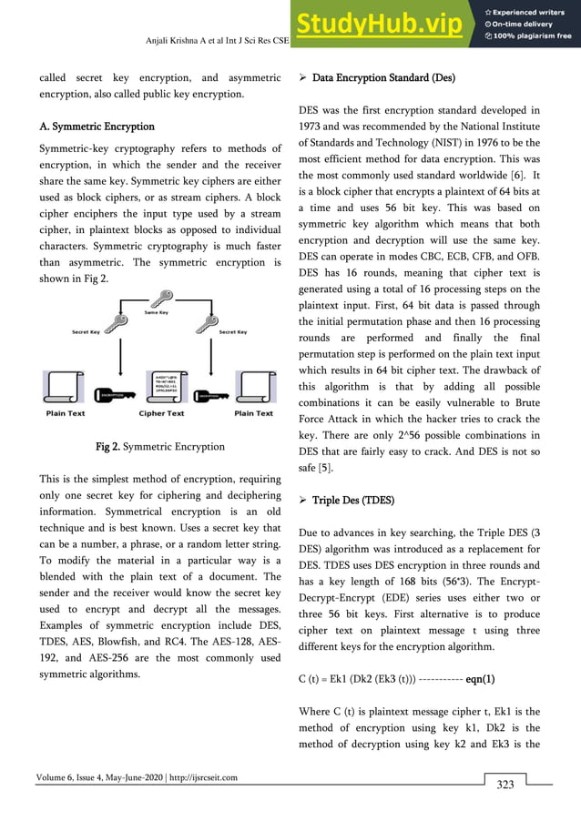 A Study On Cryptographic Techniques | PDF | Information and Network Security | Computing