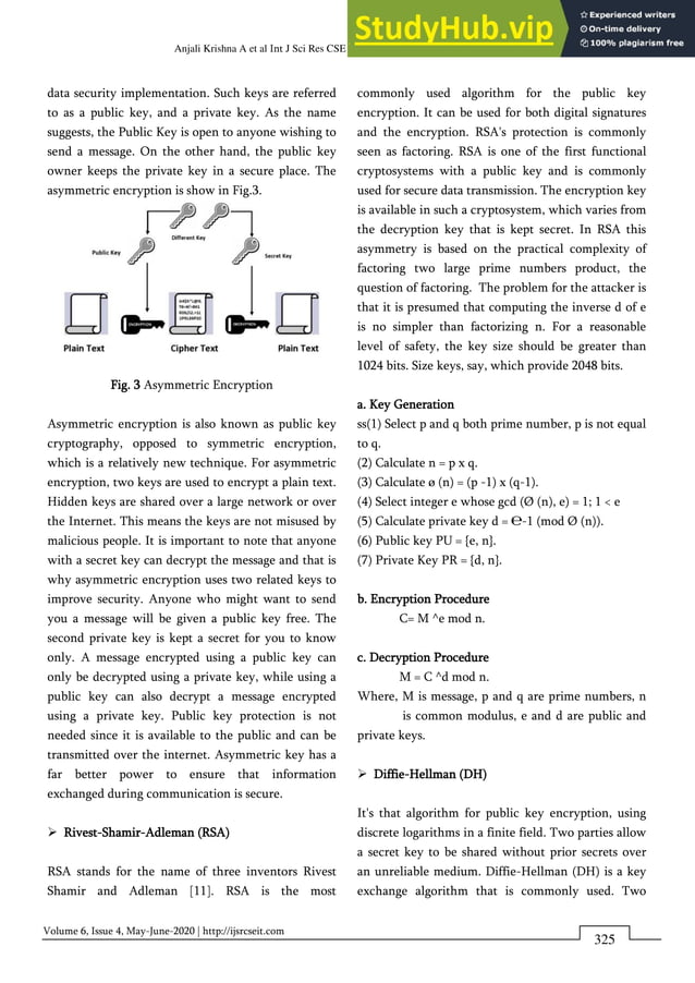 A Study On Cryptographic Techniques | PDF | Information and Network Security | Computing