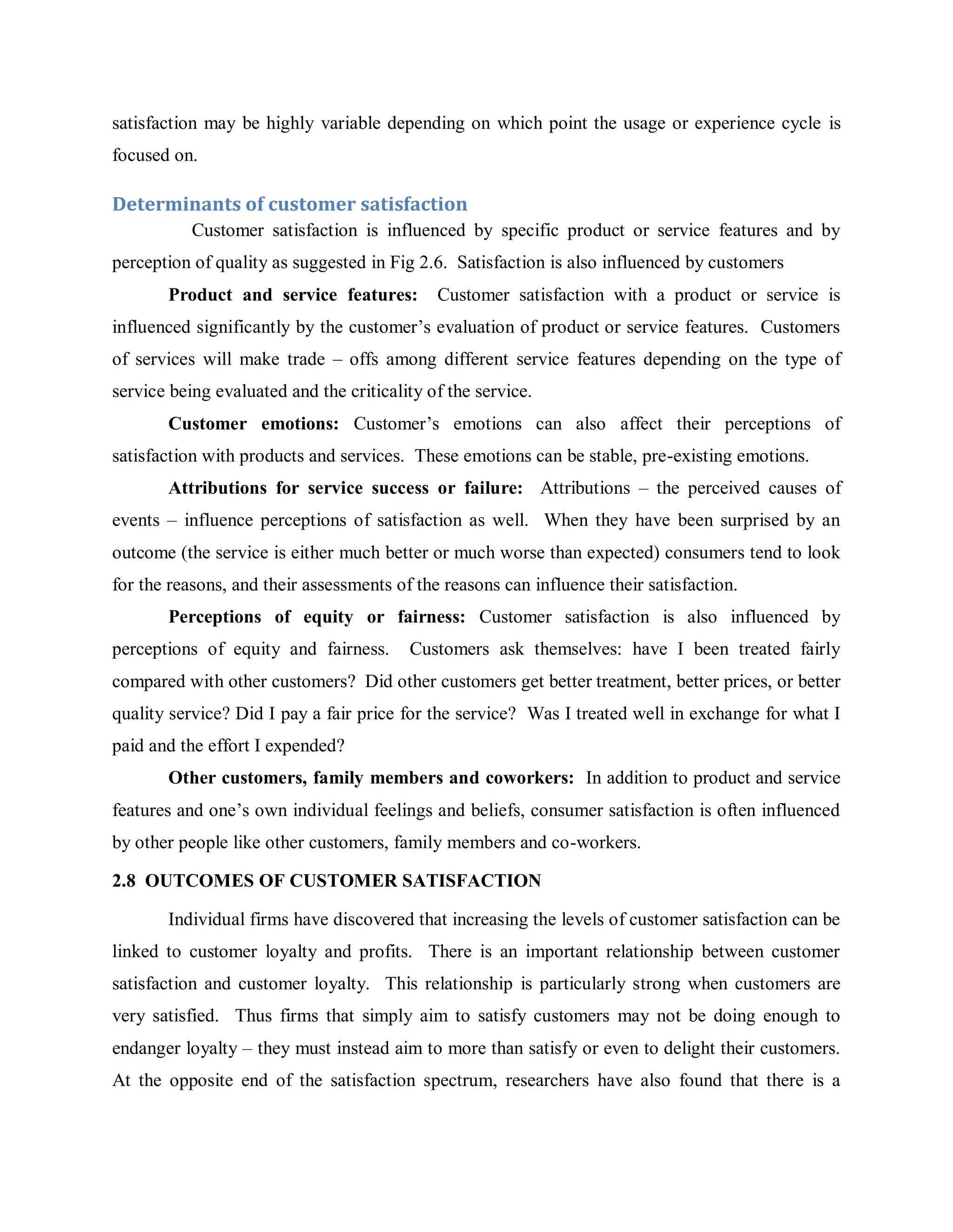 A study on customer satisfaction for fastrack watches | PDF