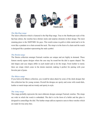 Fastrack Watches Bikers Collection