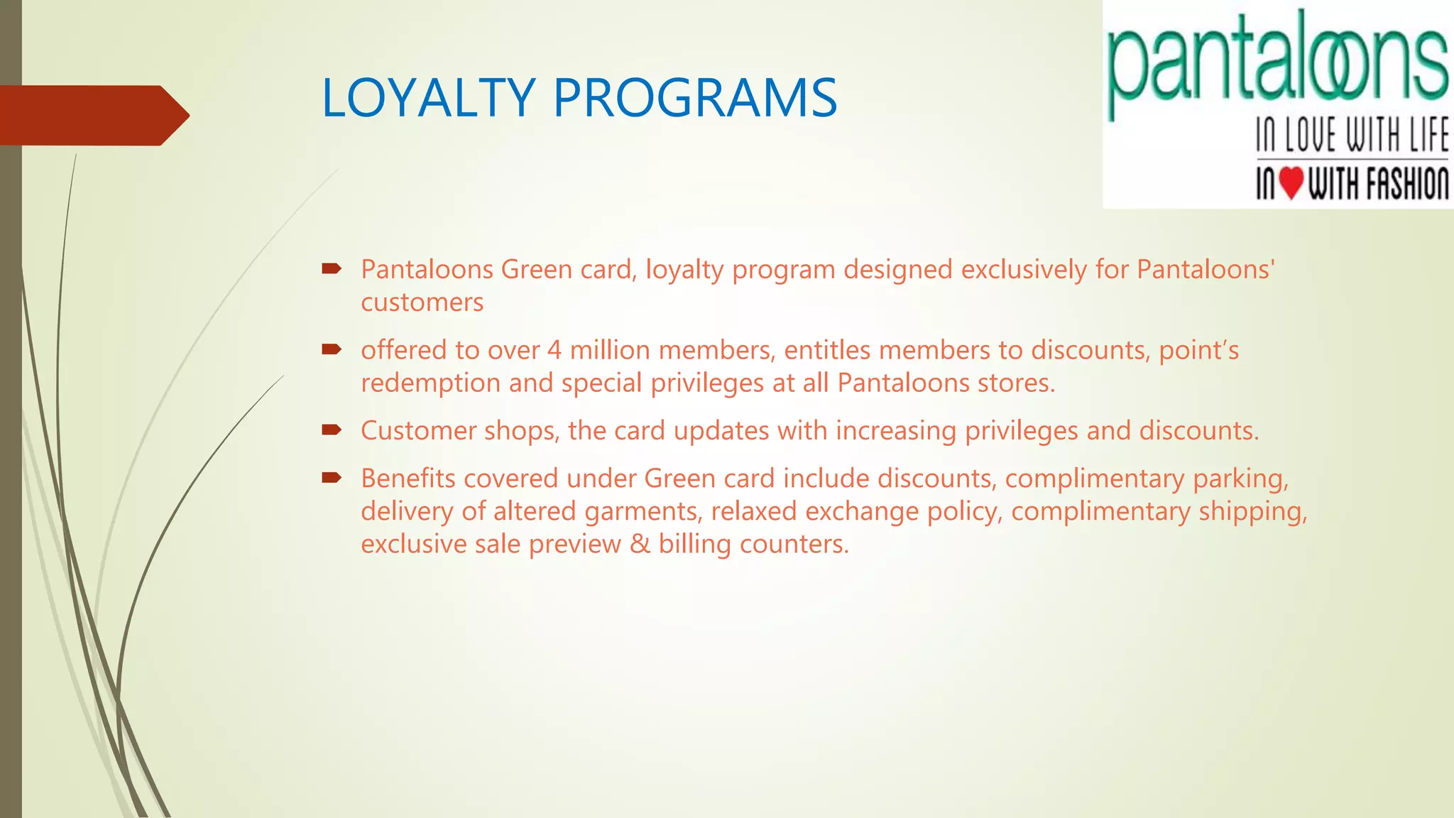 A study on customer satisfaction provided at pantaloons | PPTX