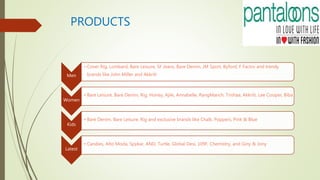 A study on customer satisfaction provided at pantaloons | PPTX