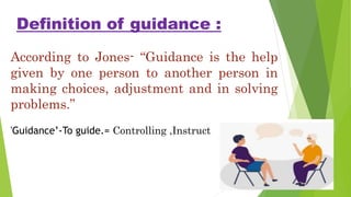 A study on different dimensions of guidance and counselling | PPTX