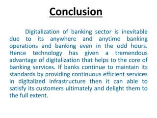 A STUDY ON DIGITAL INFRASTRUCTURE OF SBI IN.pptx | Free Download