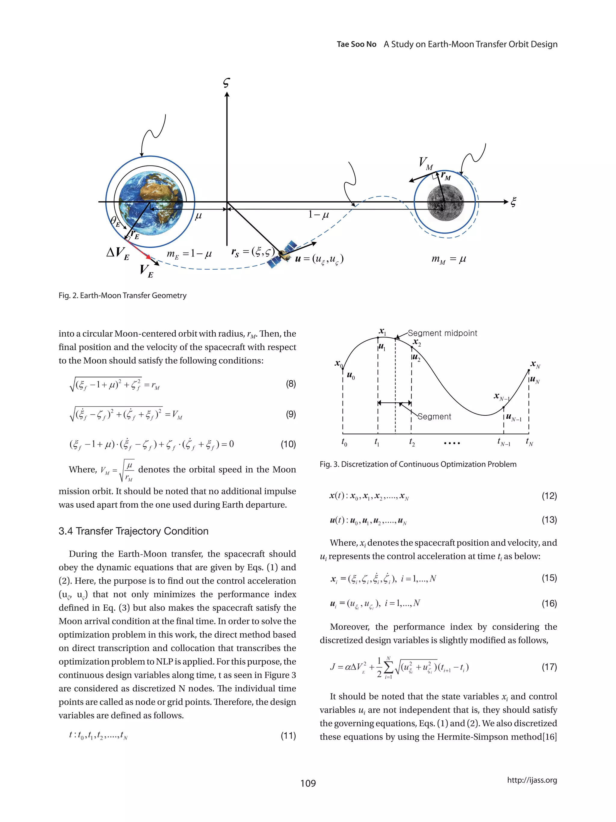 A study on earth moon transfer orbit design | PDF