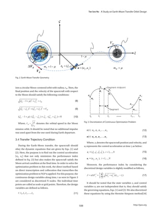 A study on earth moon transfer orbit design | PDF