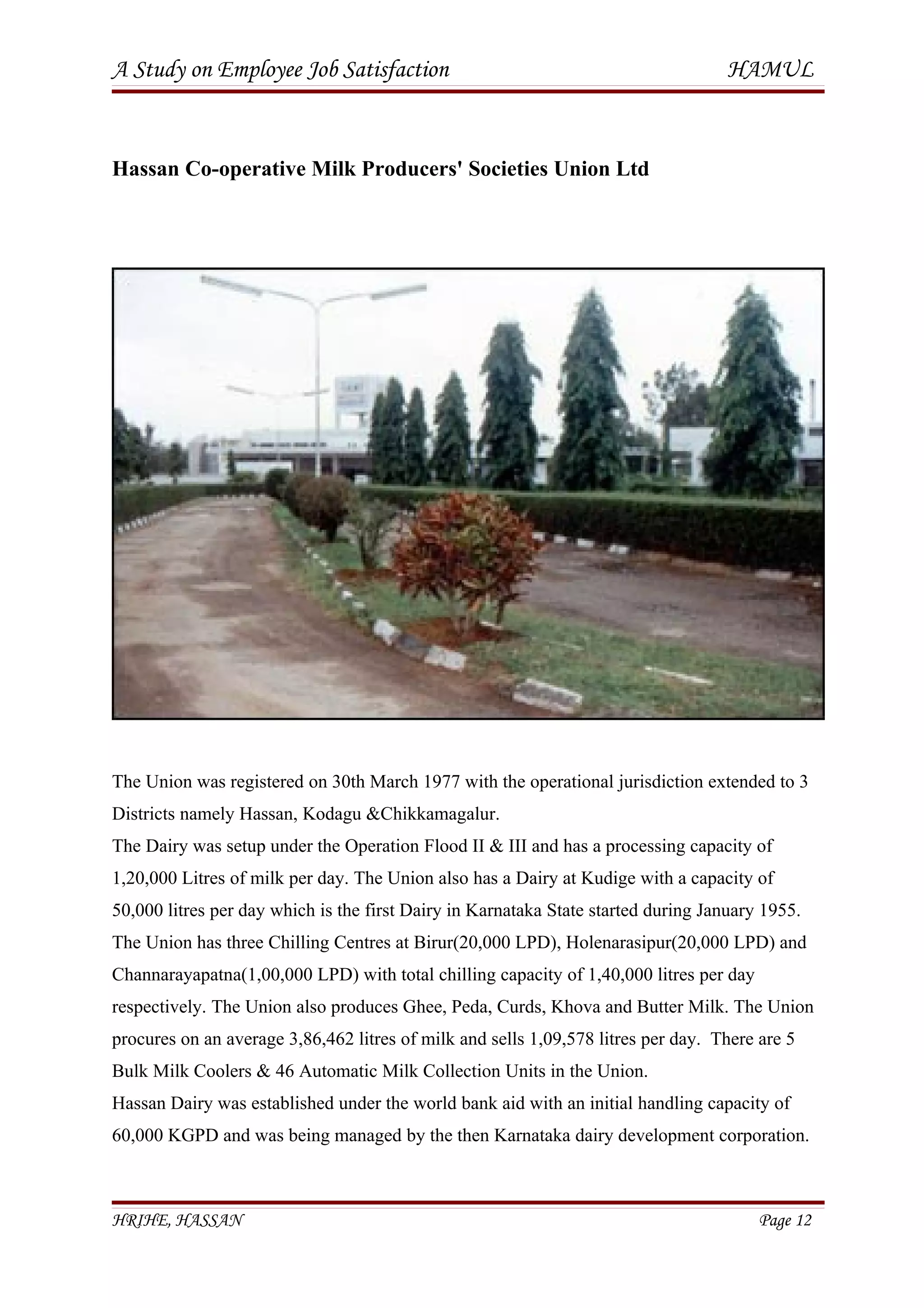 A study on employee job satisfaction h r final project | DOC