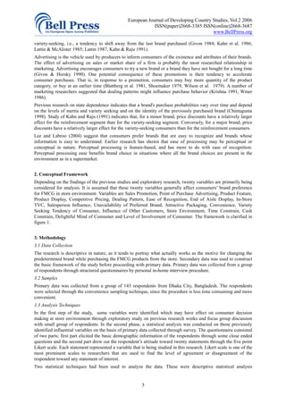 A study on factors influencing the purchase decision of | PDF