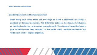 A STUDY ON FEDERAL DEDUCTIONS FOR TAXPAYERS.pptx