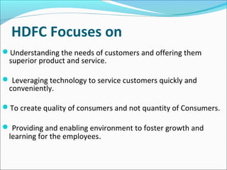 A study on financial analysis of hdfc bank | PPT