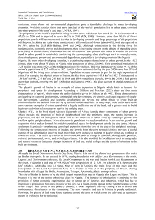 A study on housing and environmental quality of moniya community in ...