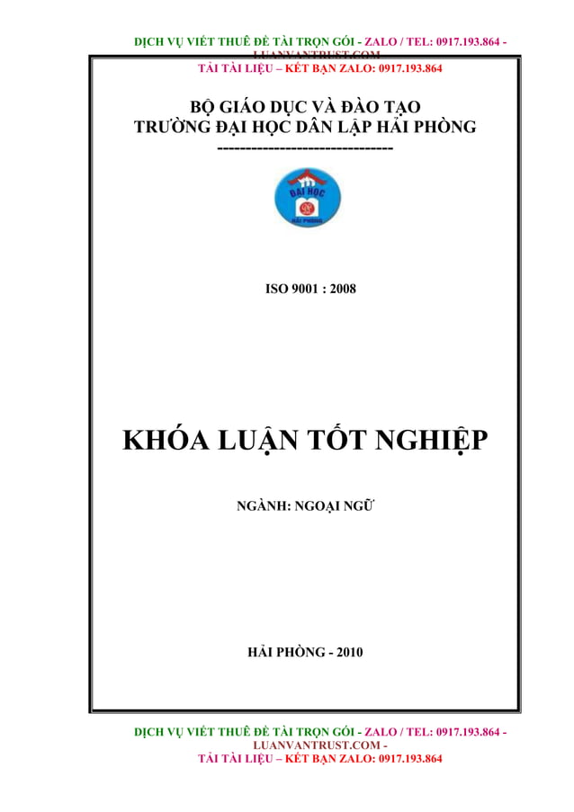 A Study On Hyperbole In Short Stories Of Some Typical Vietnamese And ...