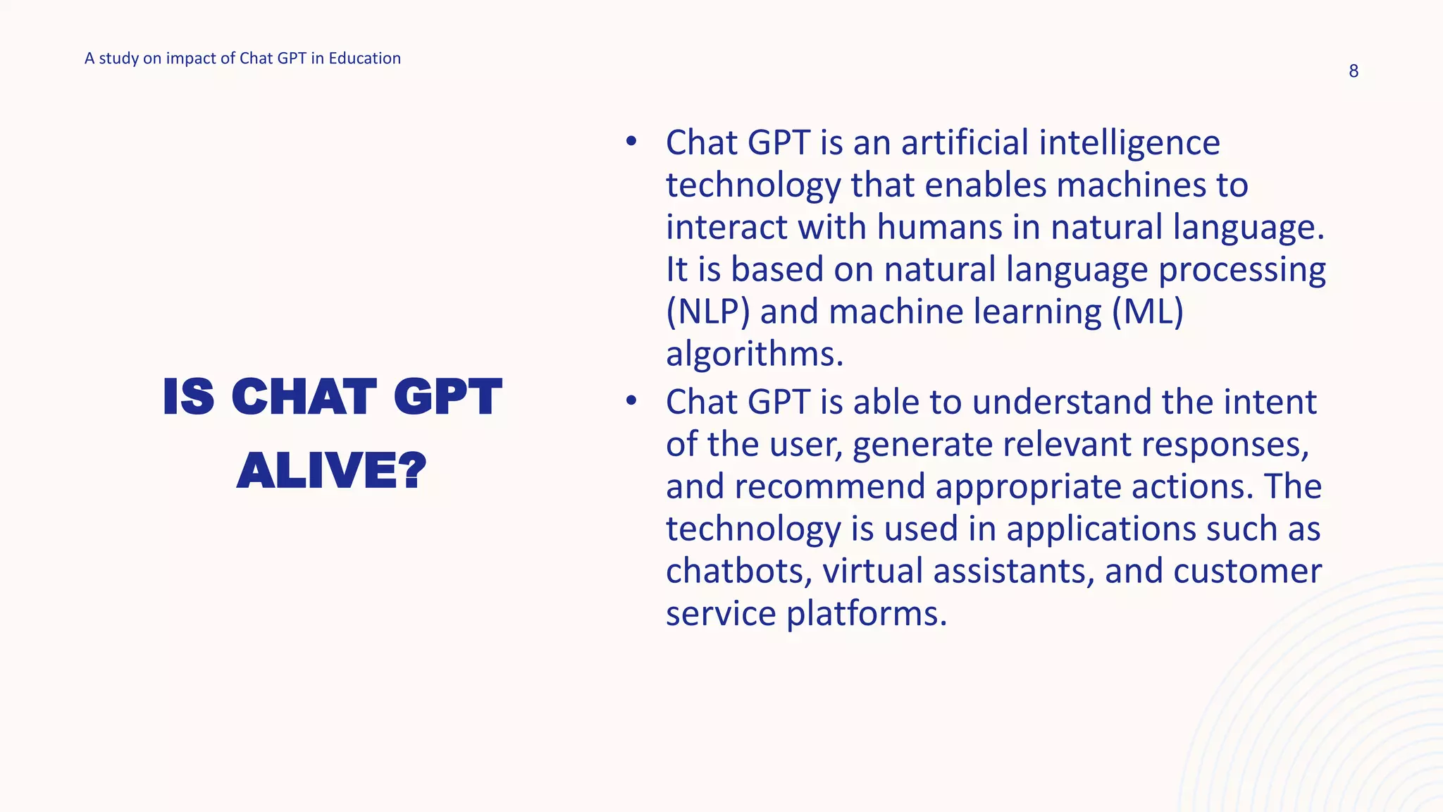 A study on impact of Chat GPT in Education.pptx