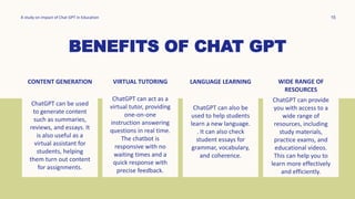 A study on impact of Chat GPT in Education.pptx