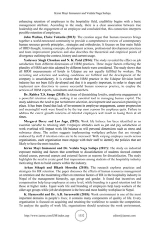 A study on impact of human resource practices on employee retention in ...