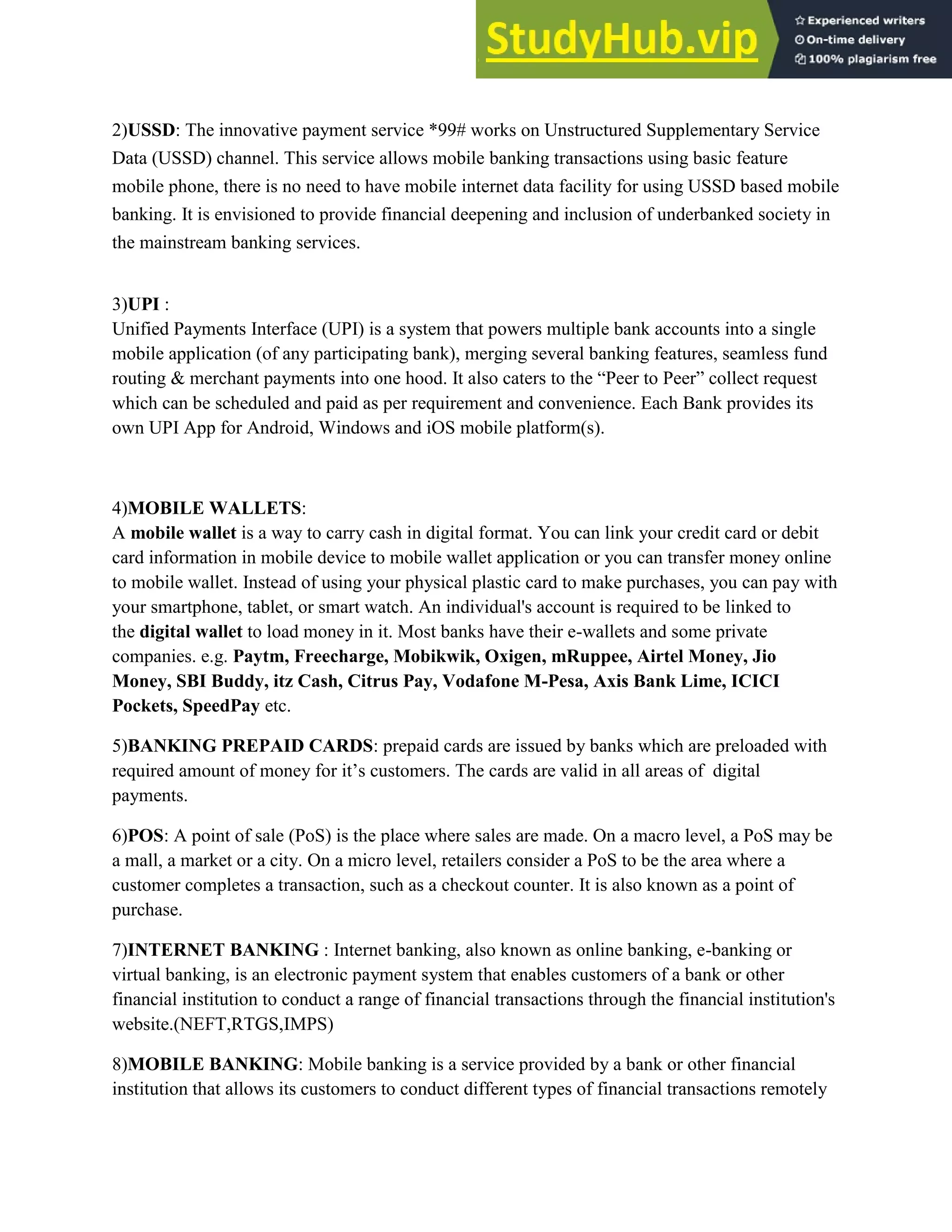 A STUDY ON IMPORTANCE OF CASHLESS TRANSACTIONS IN INDIA | PDF