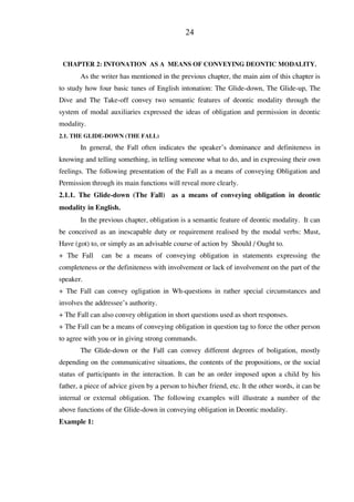A study on intonation as a means of conveying deontic modality in ...