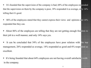A study on job satisfaction of employees | PPTX