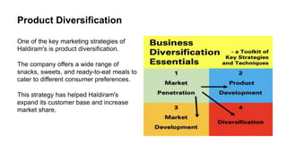A STUDY ON MARKETING STRATEGY ADOPTED BY HALDIRAM’S.pptx