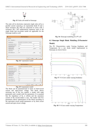 A study on modelling and simulation of photovoltaic cells | PDF