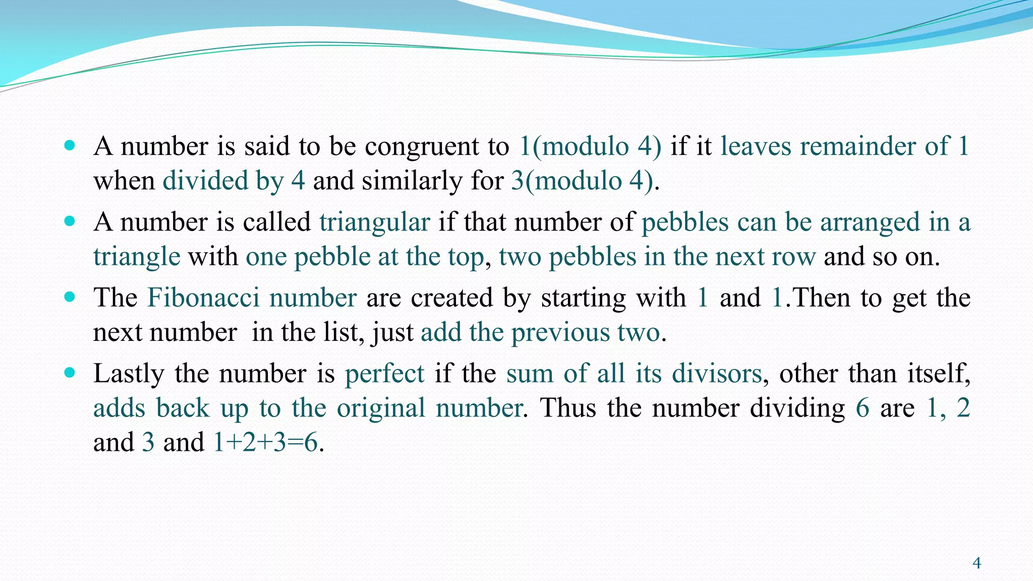 A study on number theory and its applications | PDF