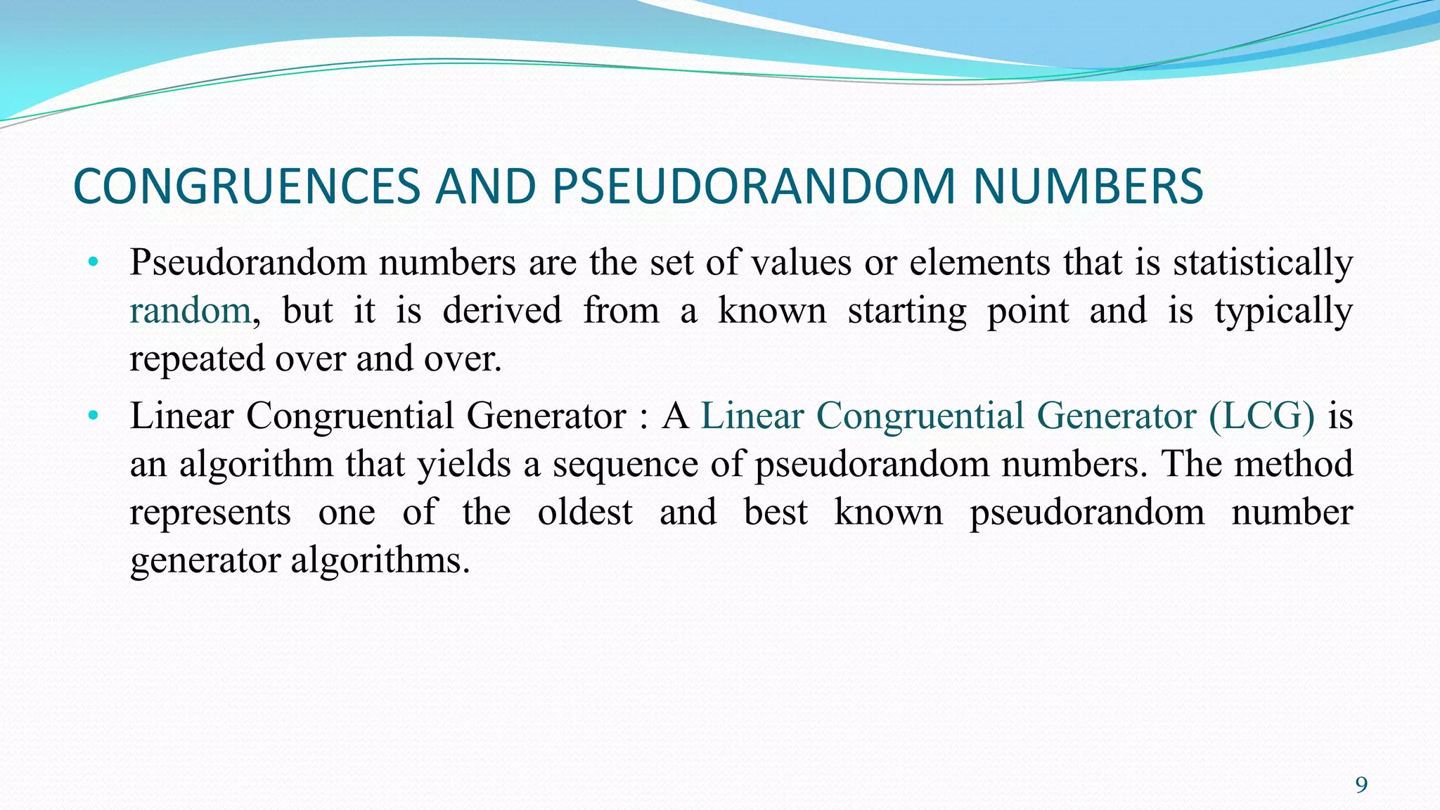 A study on number theory and its applications | PDF