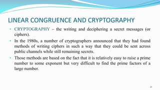 A study on number theory and its applications | PDF
