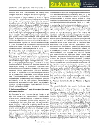A Study On Perceived Problems And Farmers Attitude Towards Organic ...