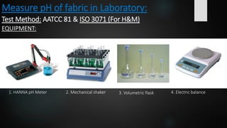 A study on ph in textile | PPTX