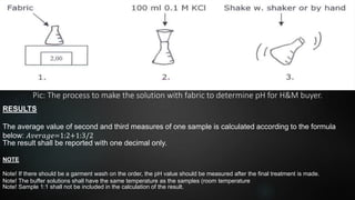 A study on ph in textile | PPT