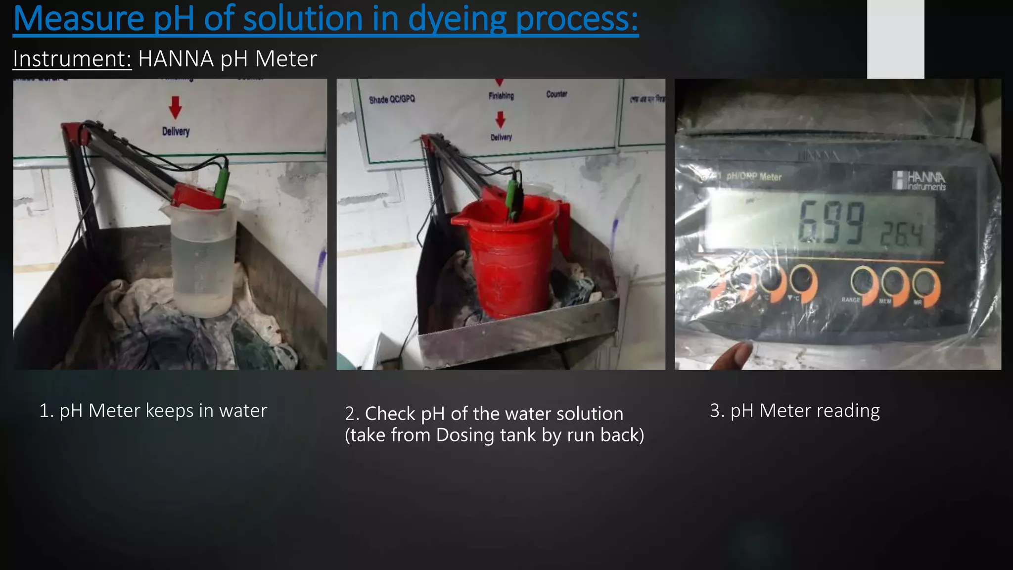 A study on ph in textile | PPTX