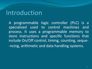 A study on PLC basic | PPTX