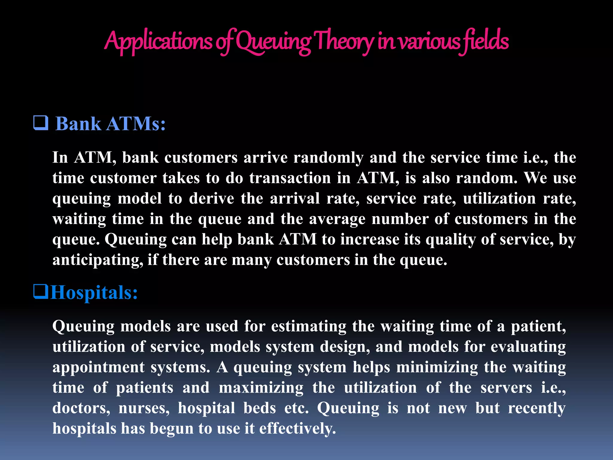A Study on Queuing Theory and its real Life Applications.pptx | Email | Internet