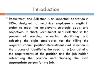 A Study on Recruitment and Selection Process at Aashman Foundation ITM.pdf