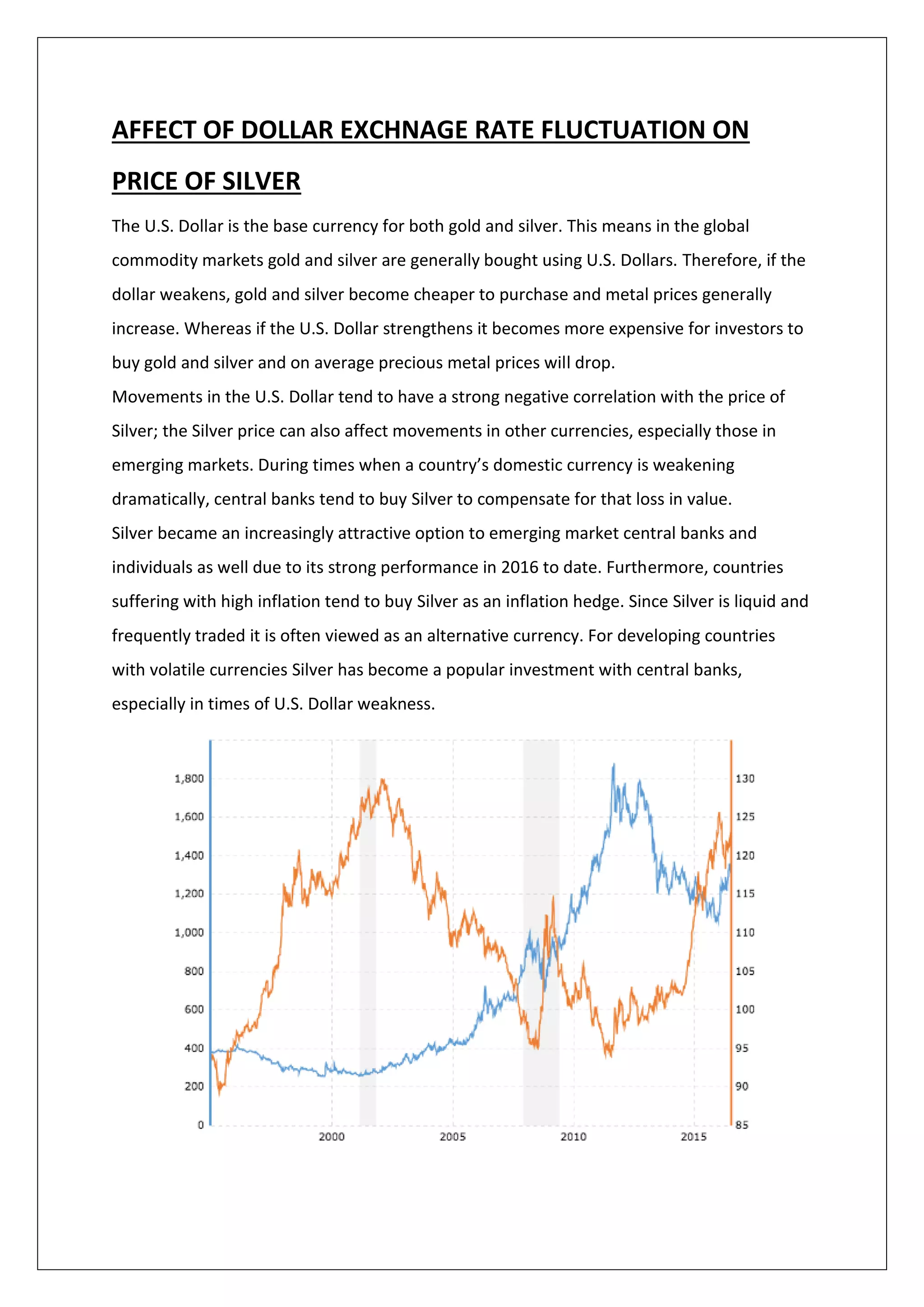 A study on silver in india | PDF