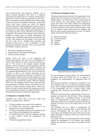 A study on the applicability of quality circles to construction projects | PDF