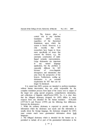 A Study on the Approaches of Classifying Dictionaries.pdf | Technology ...