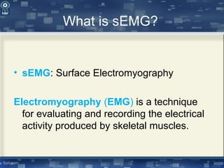 A study on the effect of age, gender and paralysis on sEMG signals | PPT