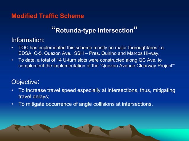 A Study on Traffic Management along EDSA in Metro Manila | PDF