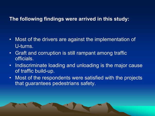 A Study on Traffic Management along EDSA in Metro Manila | PDF