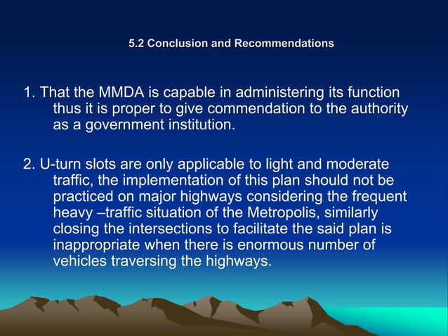 A Study on Traffic Management along EDSA in Metro Manila | PDF